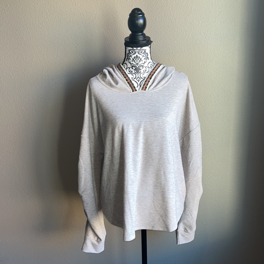 Hem & Thread Heather Tan Hoodie - Gem